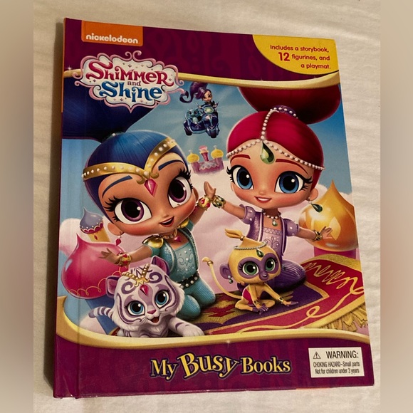 Nickelodeon | Toys | Nickelodeon Shimmer And Shine My Busy Book | Poshmark